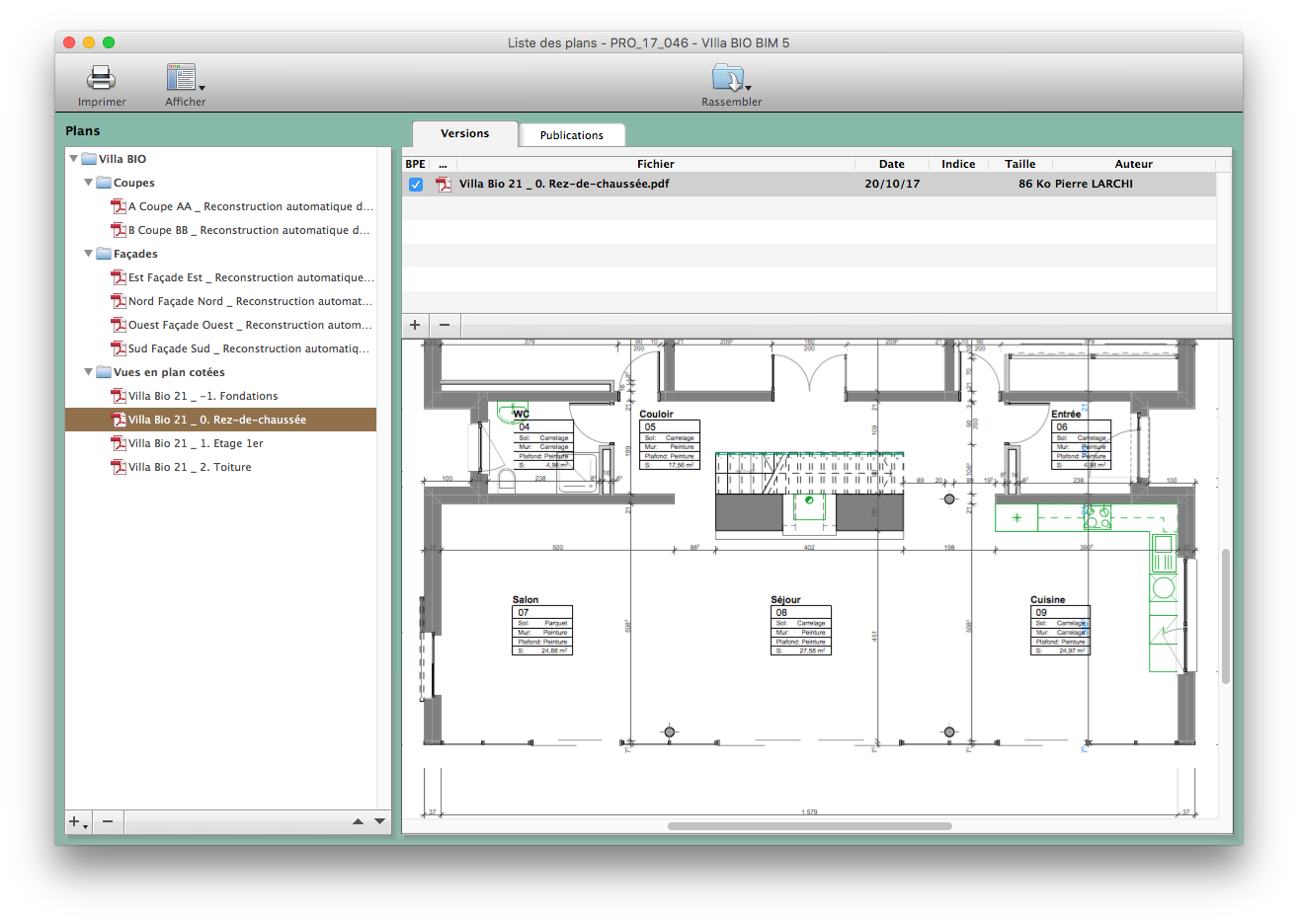 Fonctionnalités BIMoffice - 2aBIM Informatique